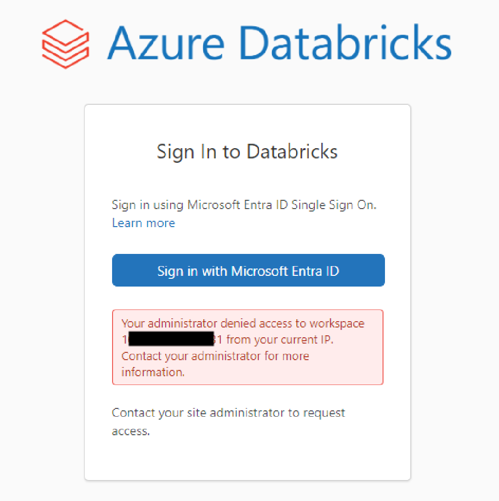 Azure Databricksワークスペースへアクセス可能なIPアドレスを制限する(curlで設定)